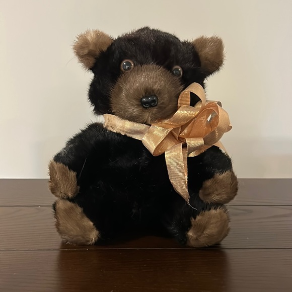 Other | Vintage Genuine Mink Fur Teddy Bear Stuffed Animal | Poshmark